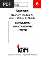 Parts of The Modules | PDF | Educational Assessment | Learning