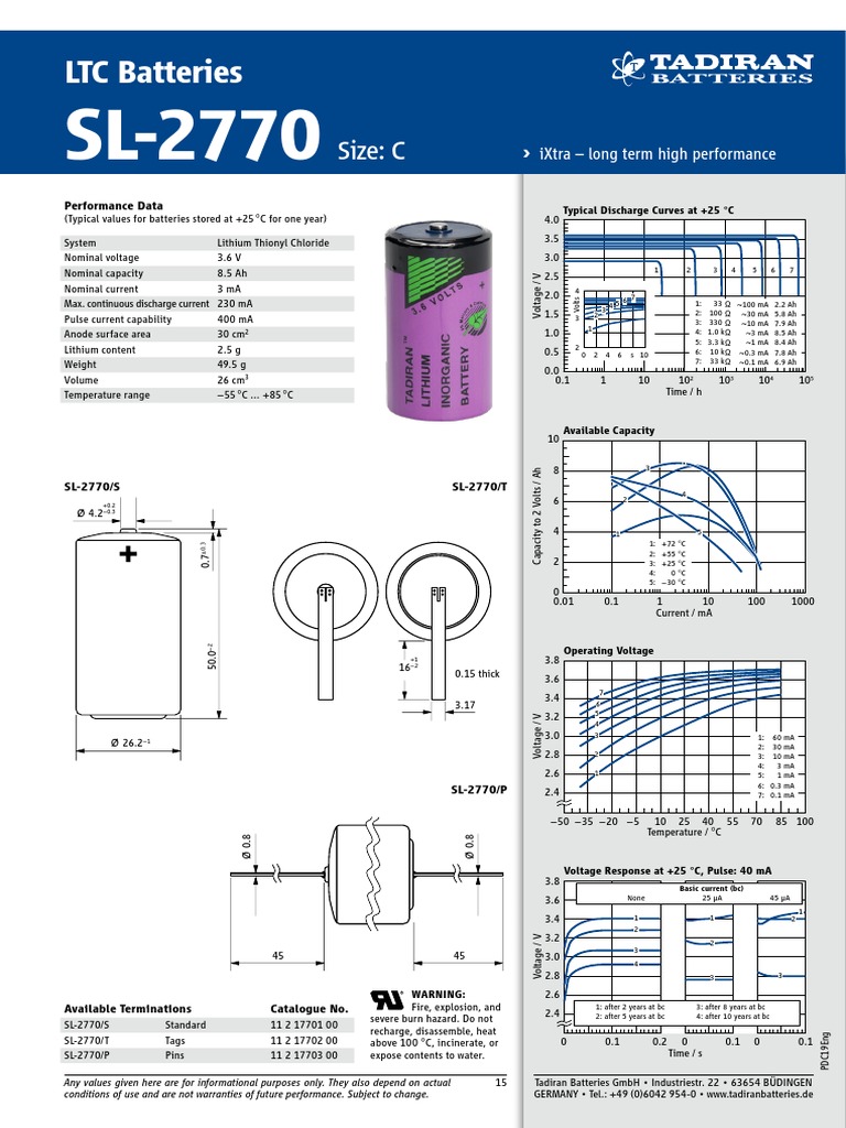 SL 2770 | PDF | Manufactured Goods | Electromagnetism
