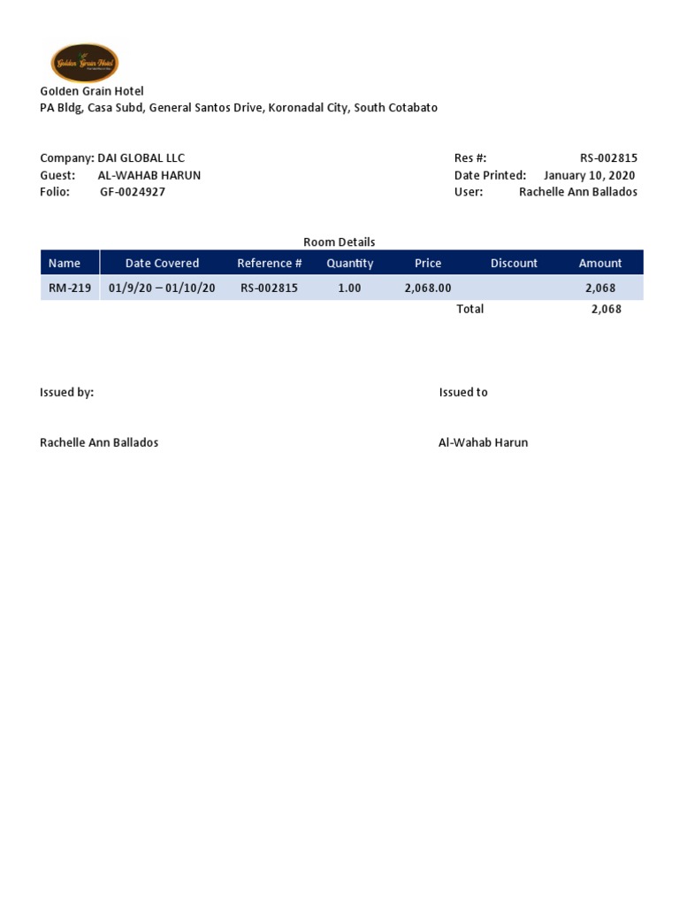 Name Date Covered Reference # Quantity Price Discount Amount | PDF