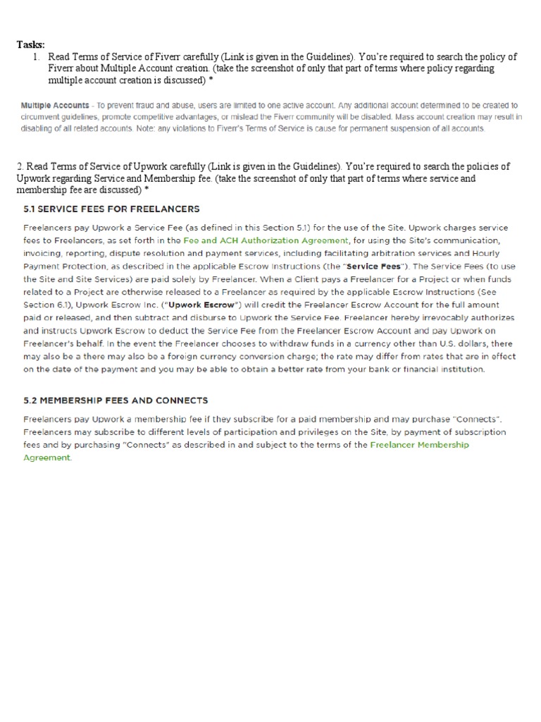 Assignment No 1 Freelancing | PDF