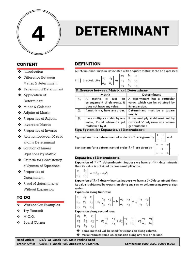 Determinat 2020 | PDF | Determinant | Linear Algebra