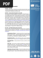 Division 3 Concrete Specifications Guide | PDF | Concrete ...