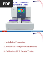 H8 User Manual | PDF | Glycated Hemoglobin | Chromatography