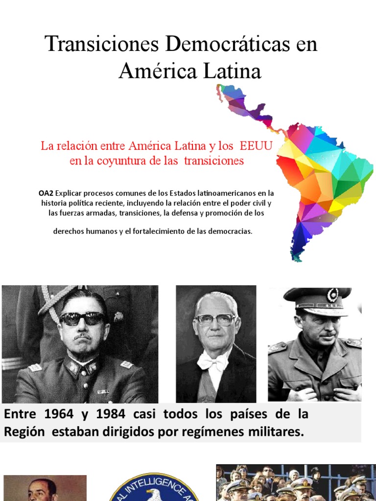 Apunte - Transiciones Democraticas America Latina | PDF | Autoritarismo | Democracia