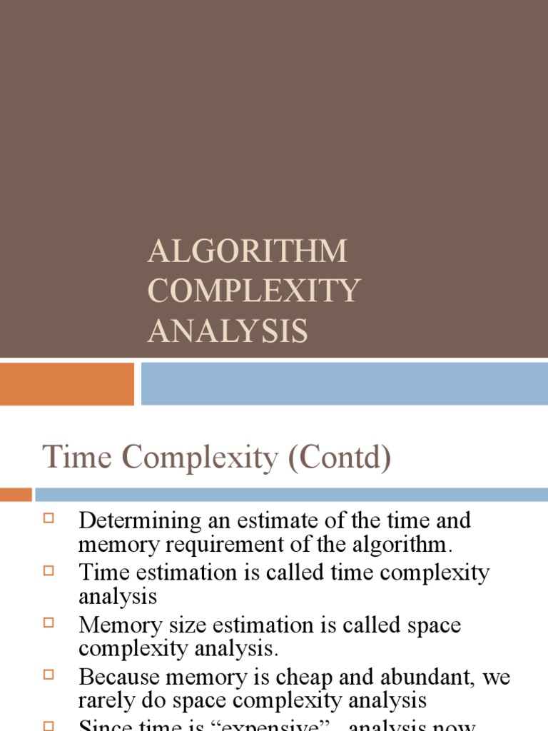 Time Complexity Analysis Of Common Algorithmic Patterns And Asymptotic 5836