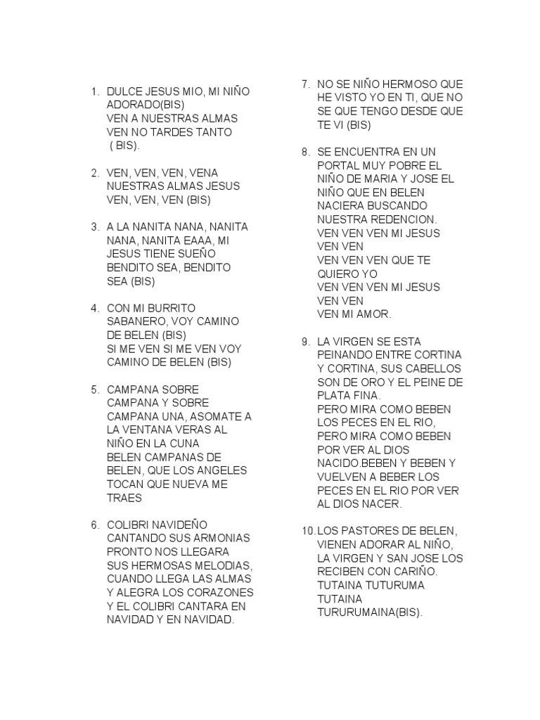 Dulce Jesus Mio | PDF | María, madre de Jesús