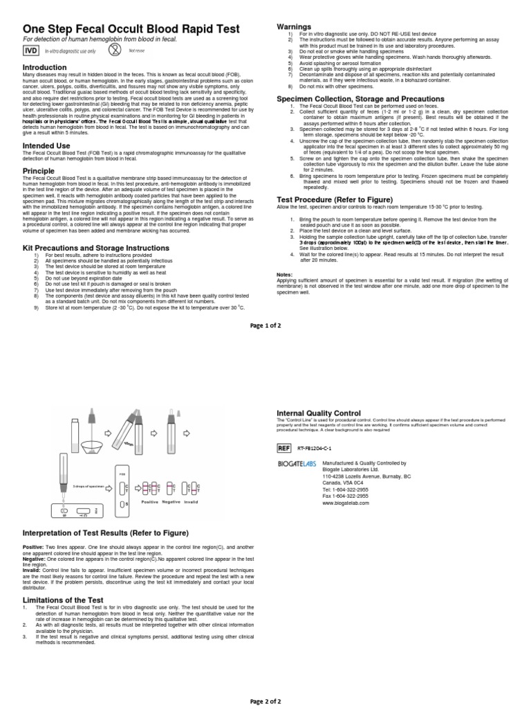 Fob Cassette PDF | PDF | Clinical Medicine | Medical Specialties