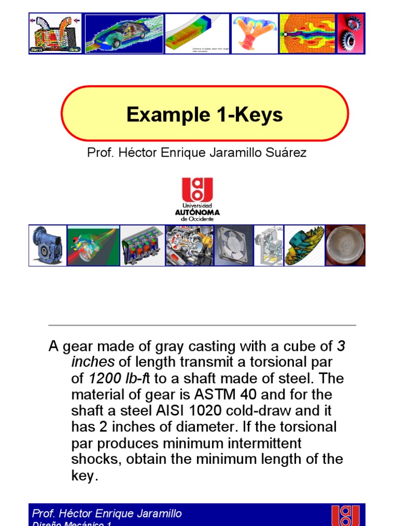 12a-Keys-Example 1 | PDF | Materials | Mechanical Engineering