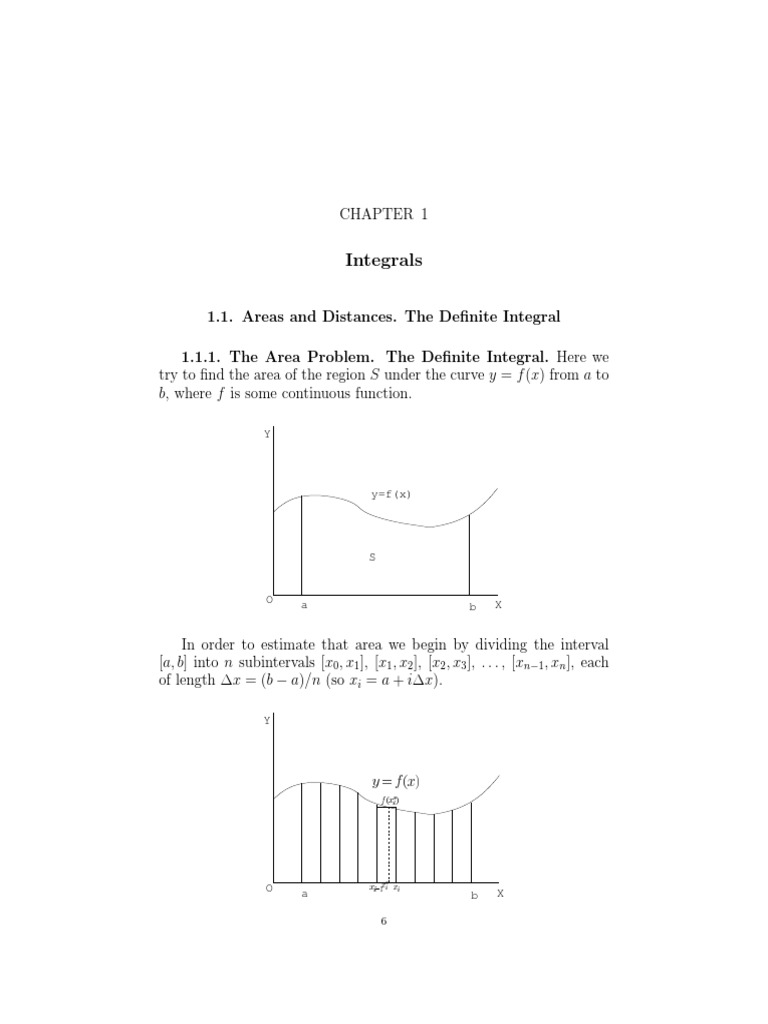 Integrals: B, Where F Is Some Continuous Function | PDF | Integral | Interval (Mathematics)