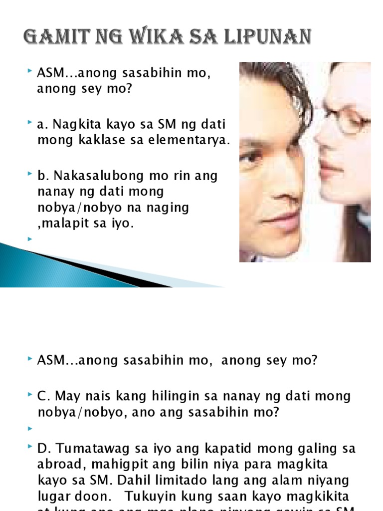 Gamit NG Wika PPT Rev | PDF