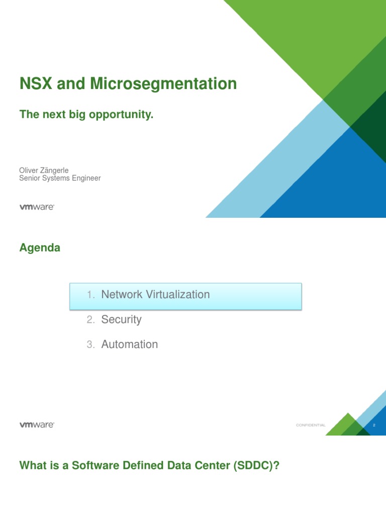 NSX and Microsegmentation: The Next Big Opportunity | PDF | Virtualization | Cloud Computing