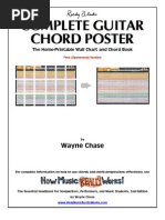 Guitar Chord Songwriting Cheat Sheet 2019 | PDF | Chord (Music) | Music ...
