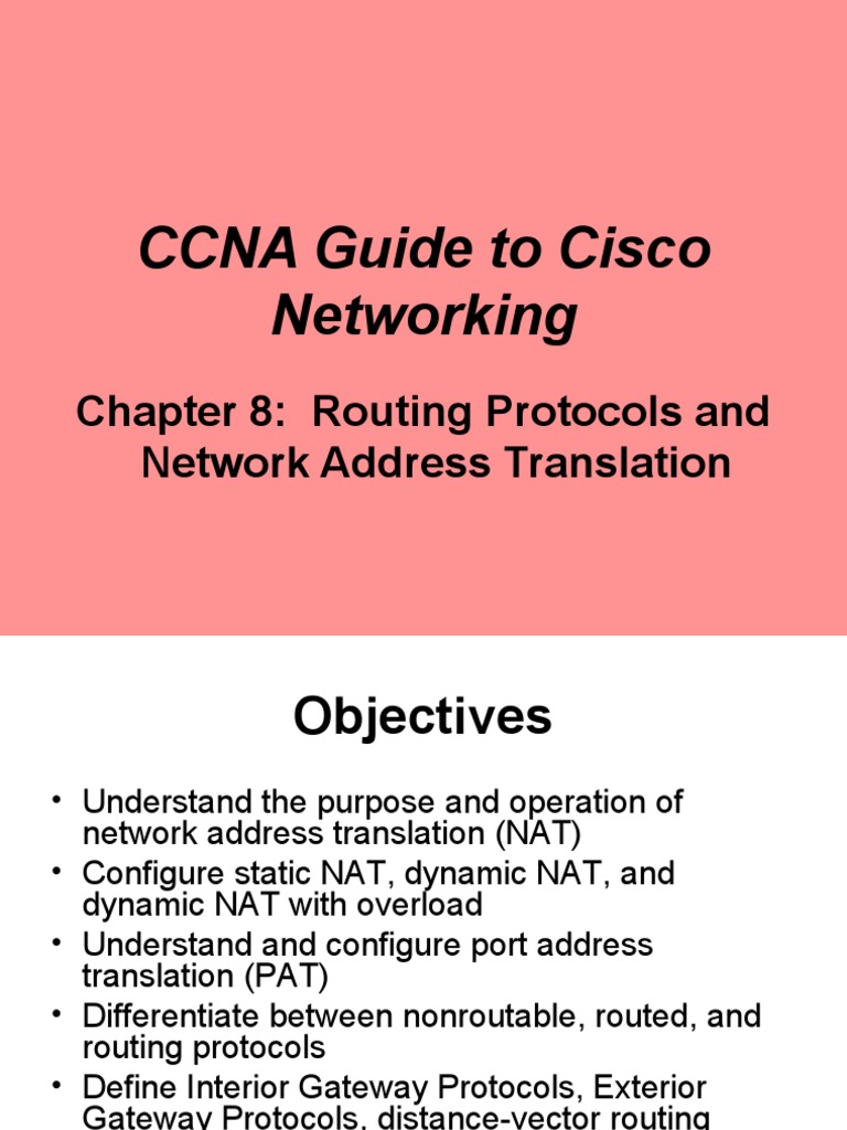 Cisco Routing Protocols Overview | PDF | Cisco Systems | Routing