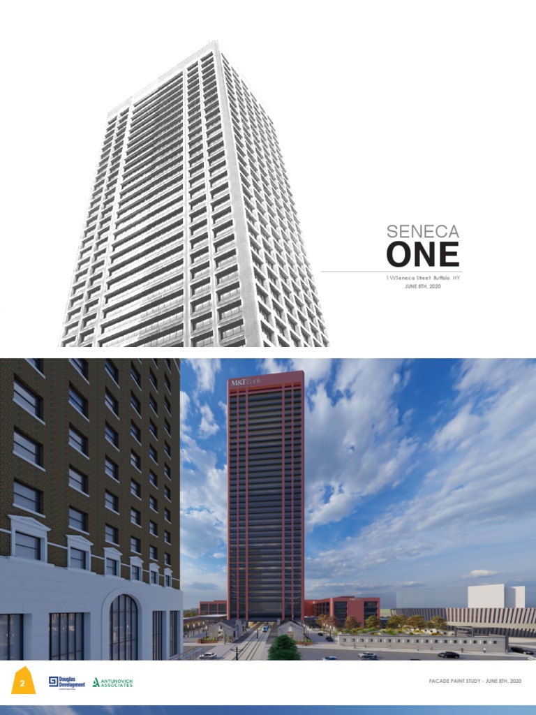 Seneca One Tower Paint Study | PDF