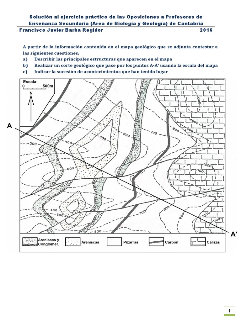 Opobyg2016 Solucionmapa-Fjbr PDF | PDF | Mapa | Pendiente