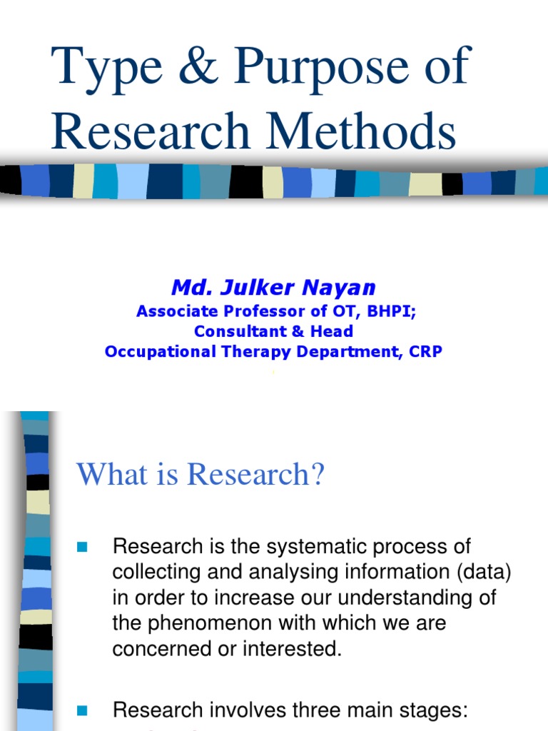 Purpose of Research PDF | PDF | Qualitative Research | Data