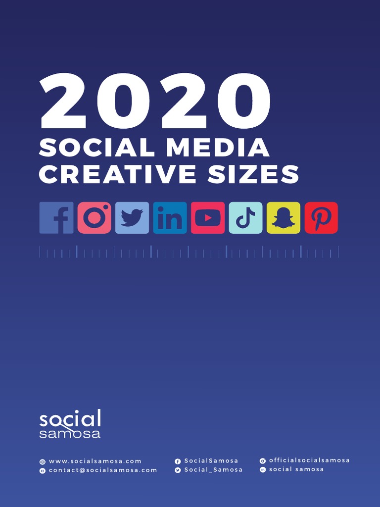 2020 Social Media Creative Sizes | PDF | Video | Software