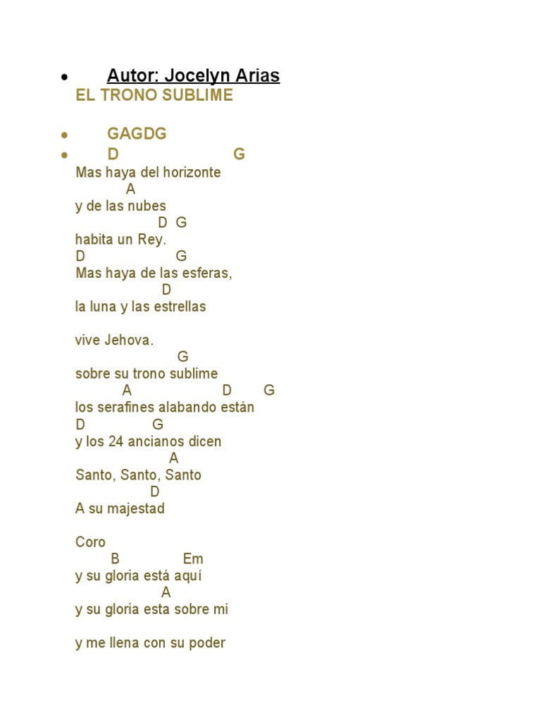 El Trono Sublime | PDF