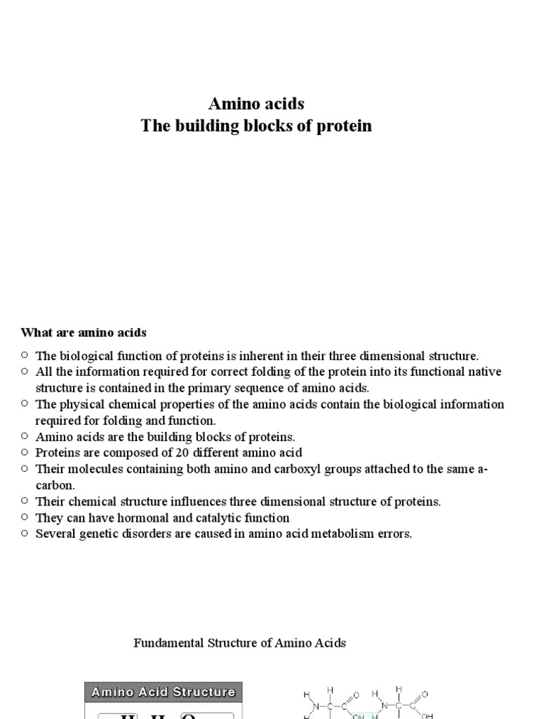 Lecture 4 Bch 701 Pdf Amino Acid Alanine