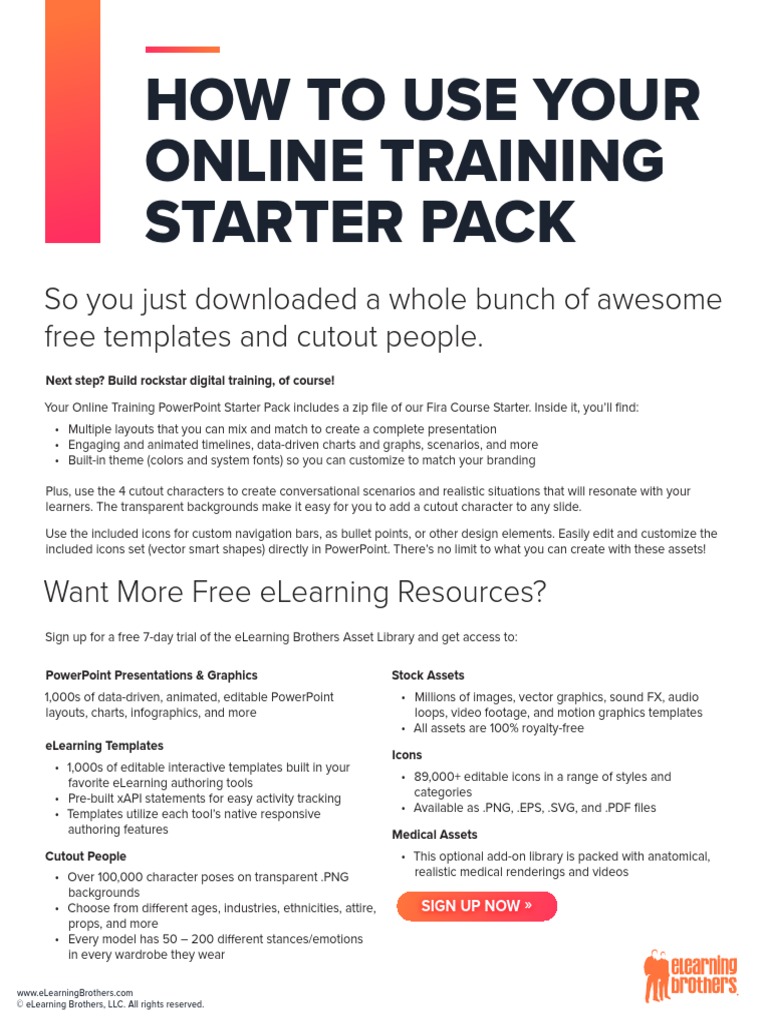 How To Use Your Online Training Starter Pack | PDF | Educational ...