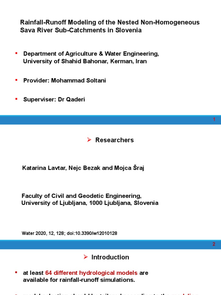 Rainfall-Runoff Modeling | PDF | Hydrology | Earth Sciences