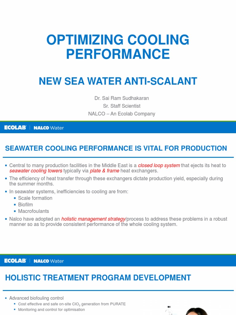 New Seawater Antiscalant To Save Energy and Water Consumptions | PDF ...