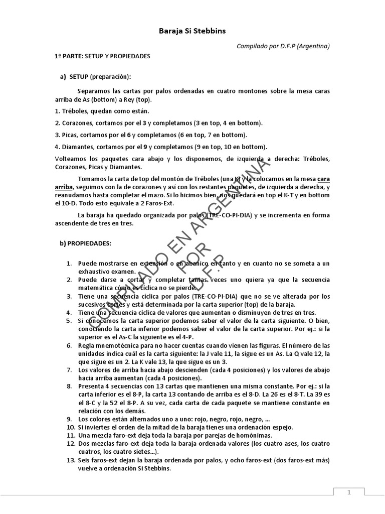 Si Stebbins (Setup - Propiedades) | PDF | Ocio | Deportes