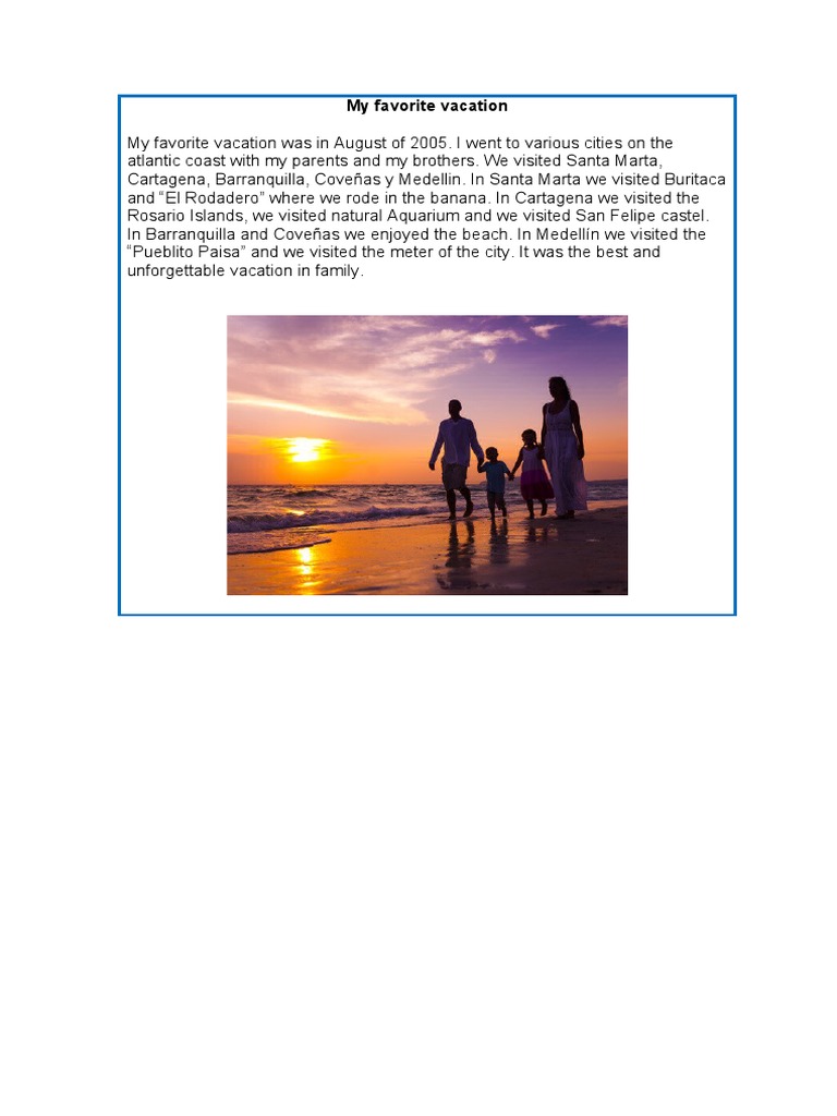 Unforgettable Atlantic Coast Family Vacation | PDF