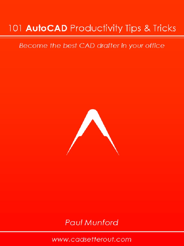 101-AutoCAD-Tips by Paul Munford PDF | PDF | Auto Cad | Command Line ...
