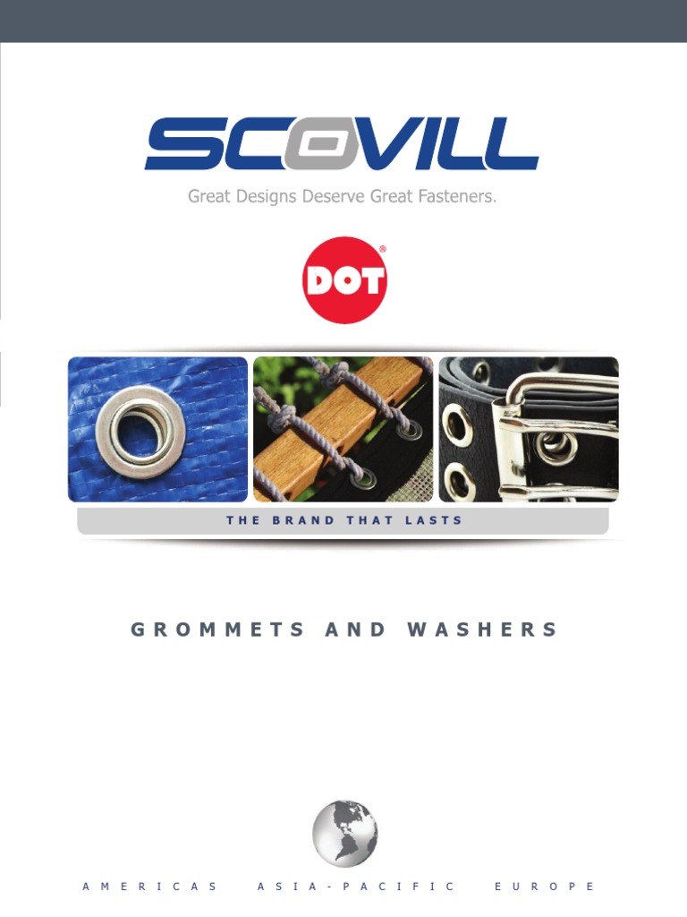 Scovill DOT Grommets and Washers Product Catalog | PDF | Washer ...
