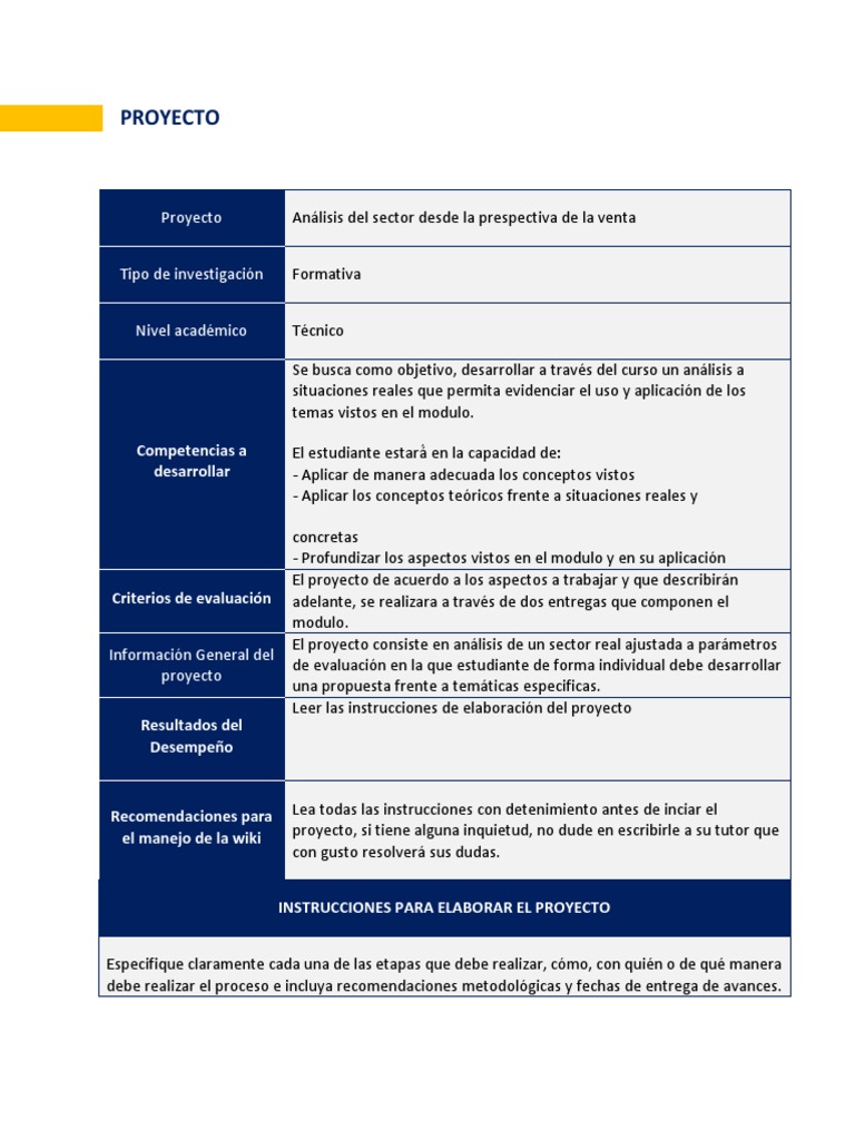 Proyecto Ventas | PDF | Evaluación | Cognición