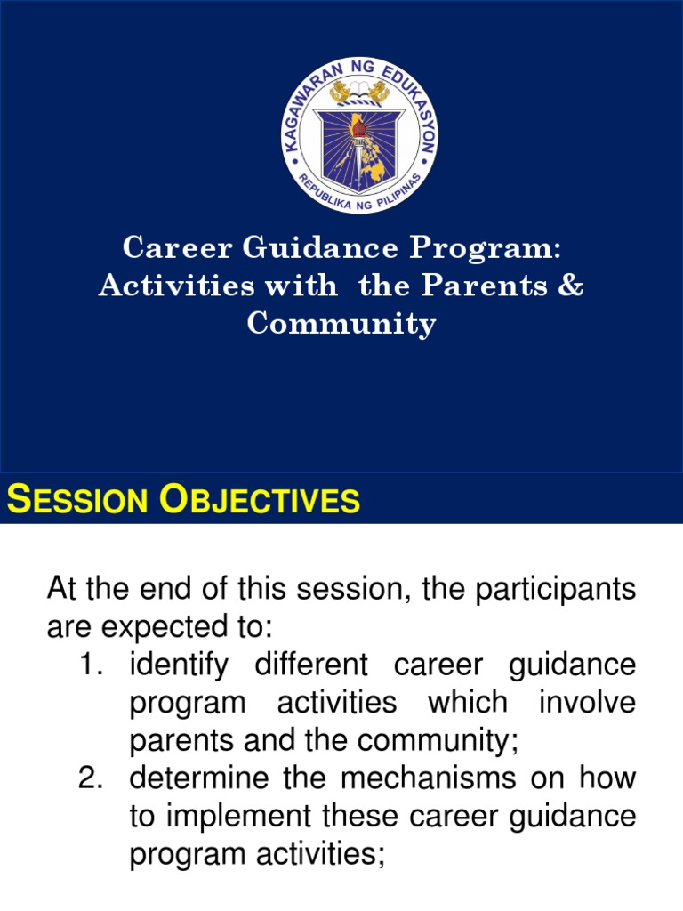 Engaging Parents in Career Guidance | PDF | Symposium | Vocational ...