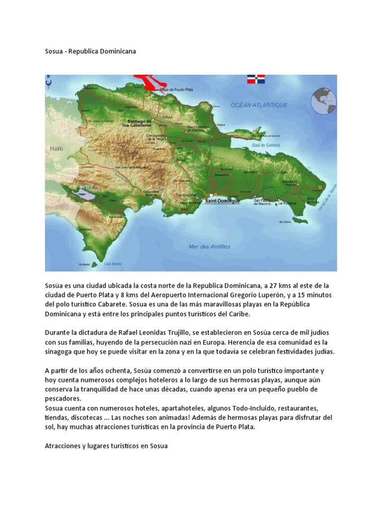 Mapa Turístico de Sosúa, RD | PDF