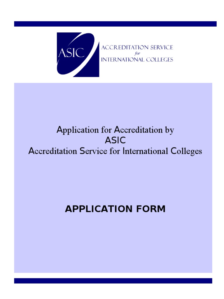ASIC Application Form | Download Free PDF | Occupational Safety And ...