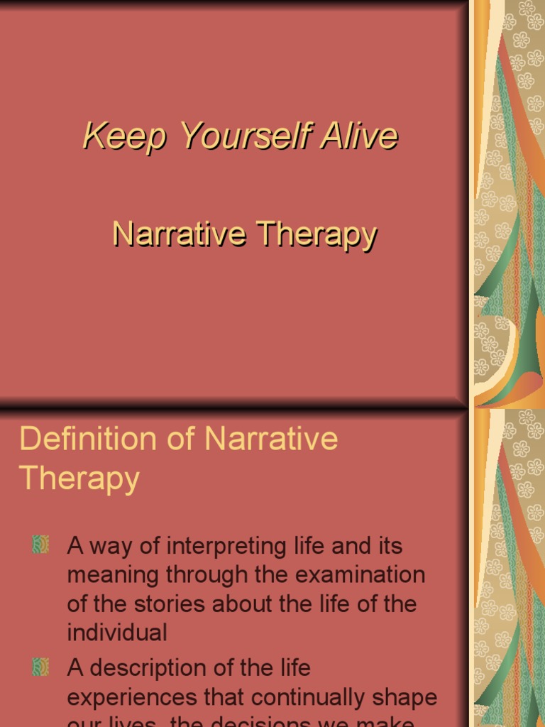 Narrative Therapy | PDF