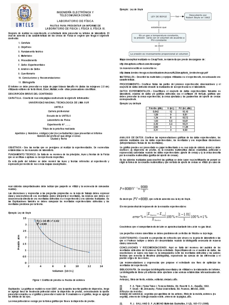 00278460464ie03s11000939pautas para Informe de Lab | PDF | Teoría | Bibliografía