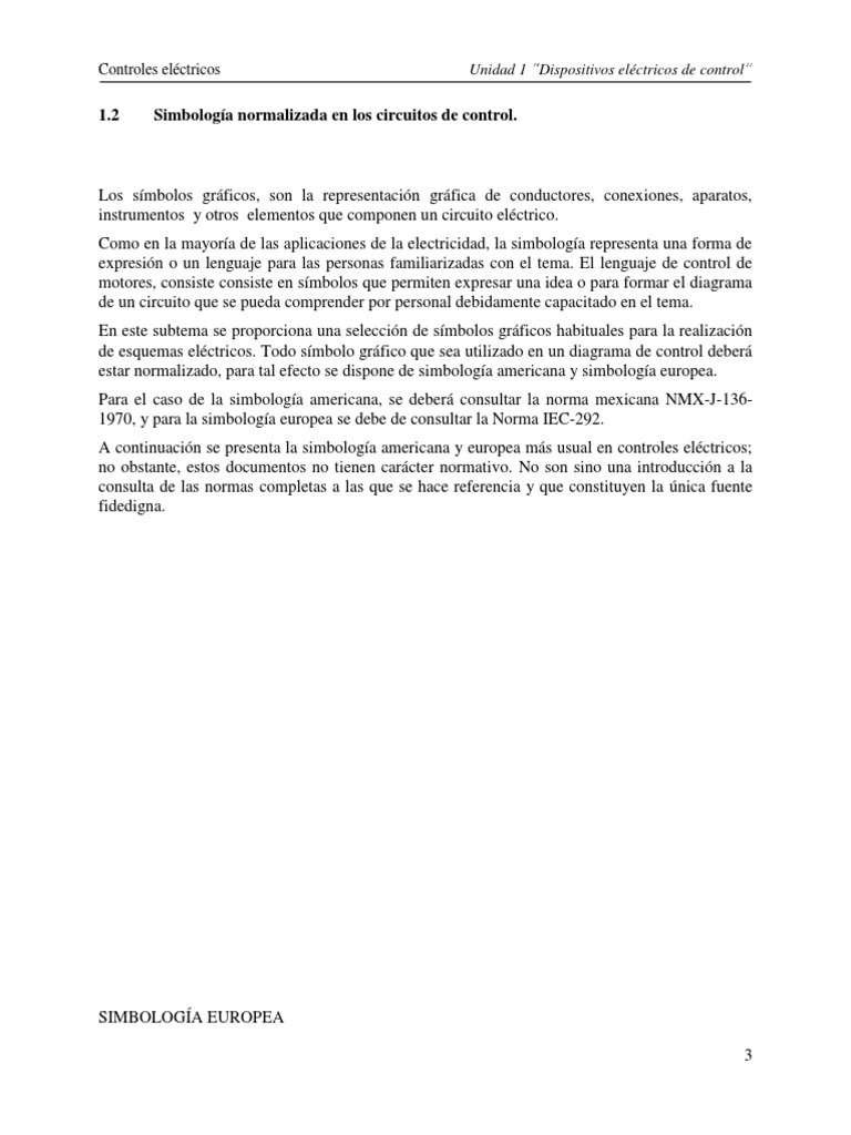 Simbologia Europea | PDF | Los símbolos | Electricidad