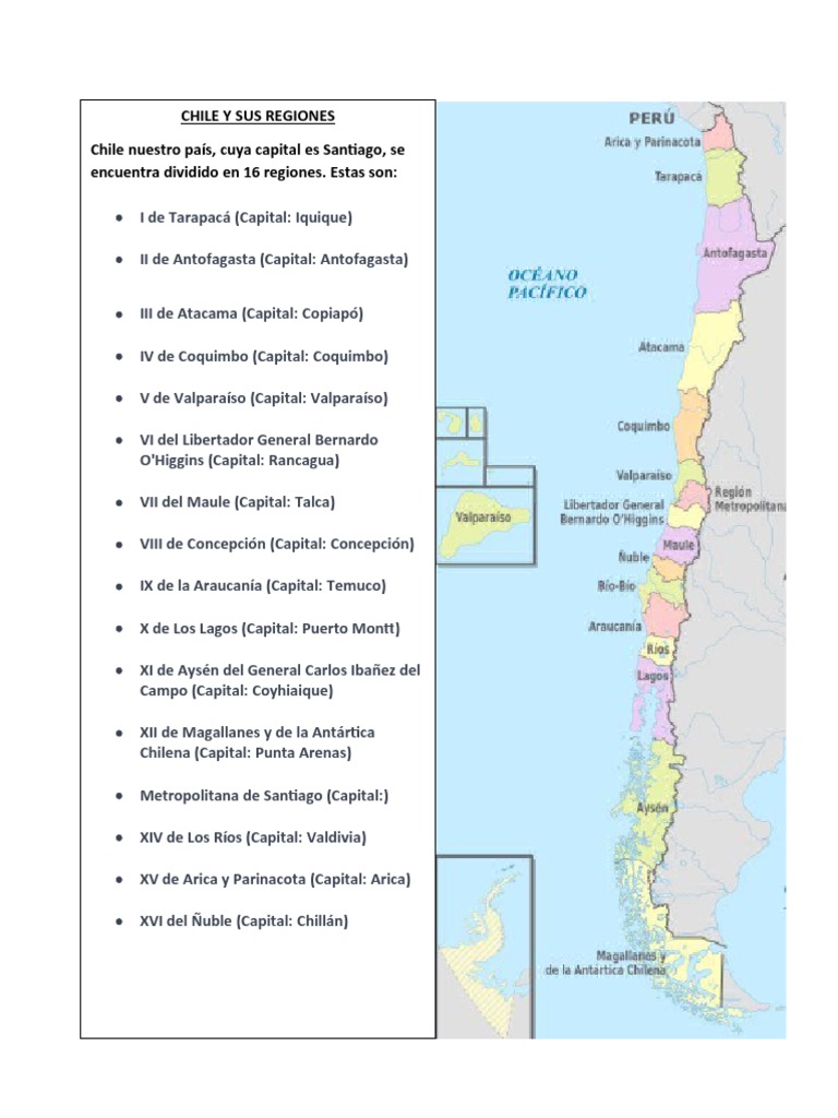 Chile Regionalizado 2019 | PDF