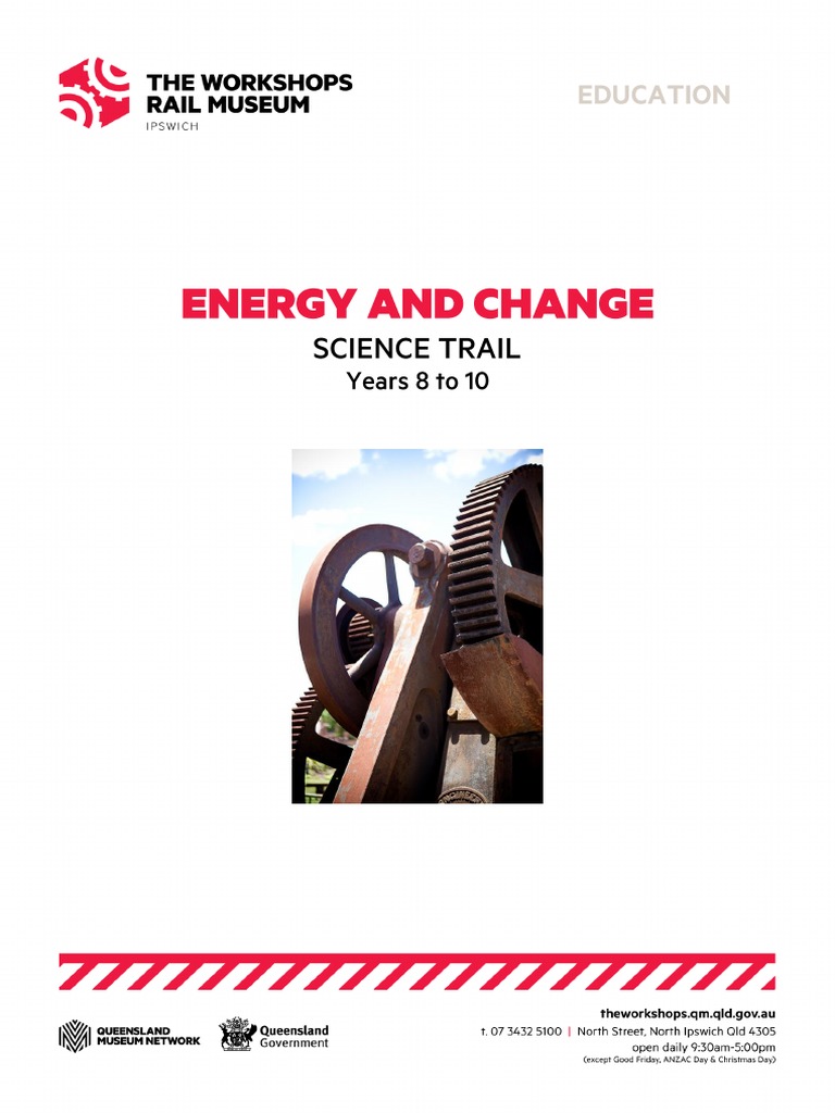 The Workshops Rail Museum - Middle Years Science Trails | PDF | Science ...