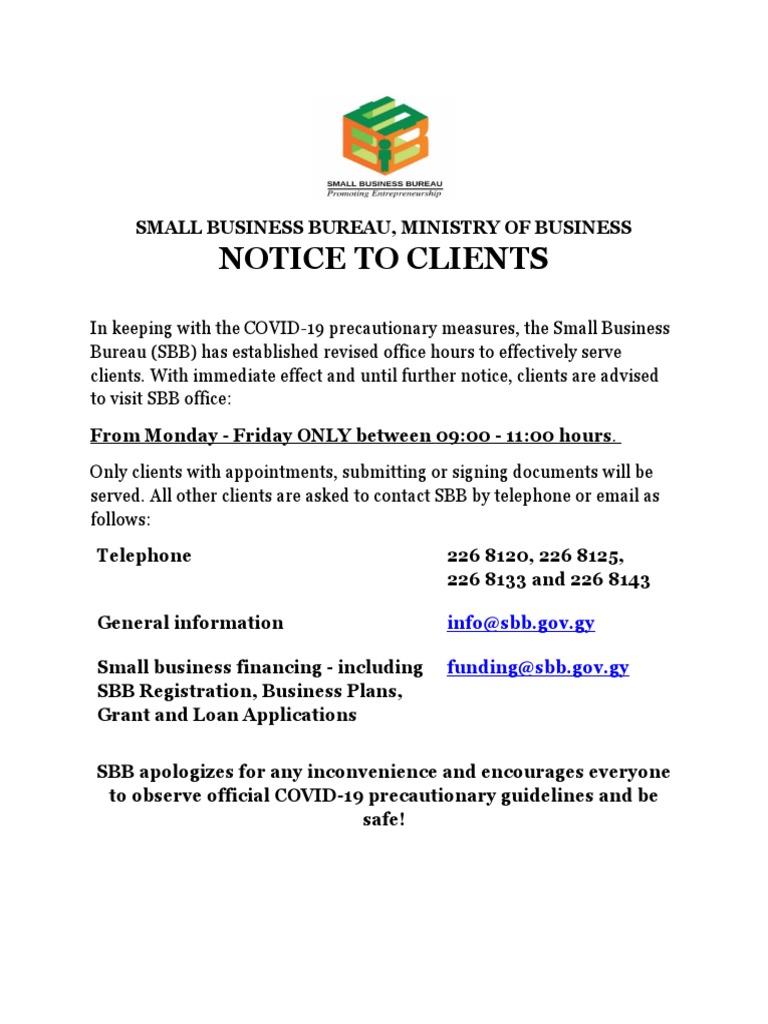 2nd Notice To Clients | PDF