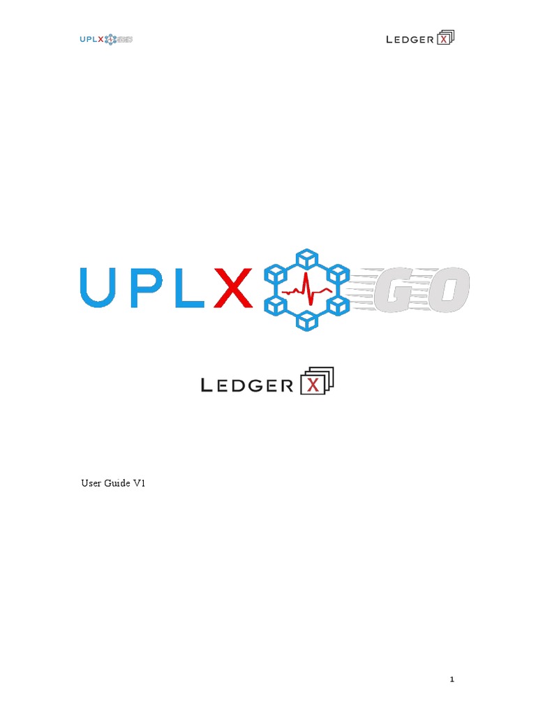 UPLX-GO USERGUIDE v1.0 | PDF | Qr Code | Login