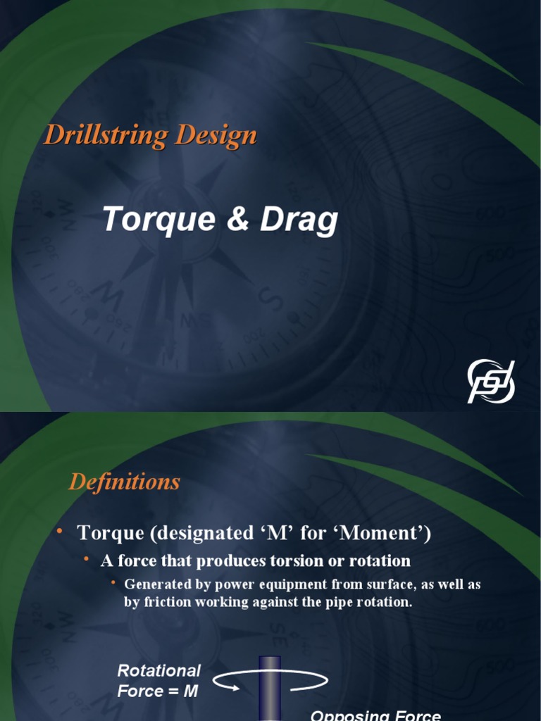 4a Torque Drag | PDF | Friction | Force