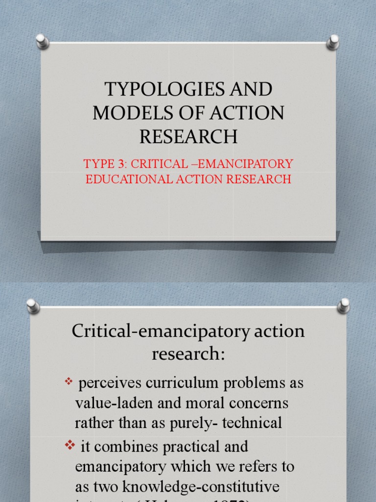 Critical-Emancipatory Action Research Model | PDF | Action Research ...