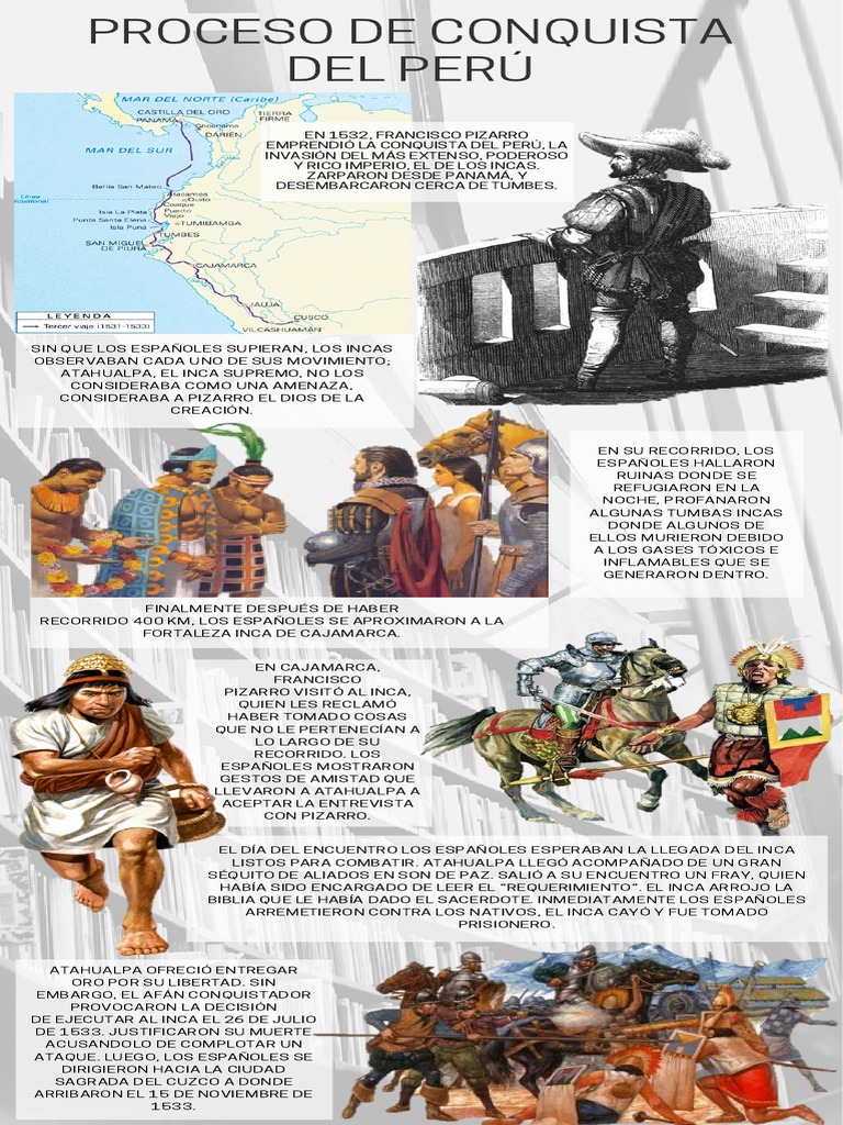 Proceso de Conquista Del Perú | Descargar gratis PDF | Francisco ...