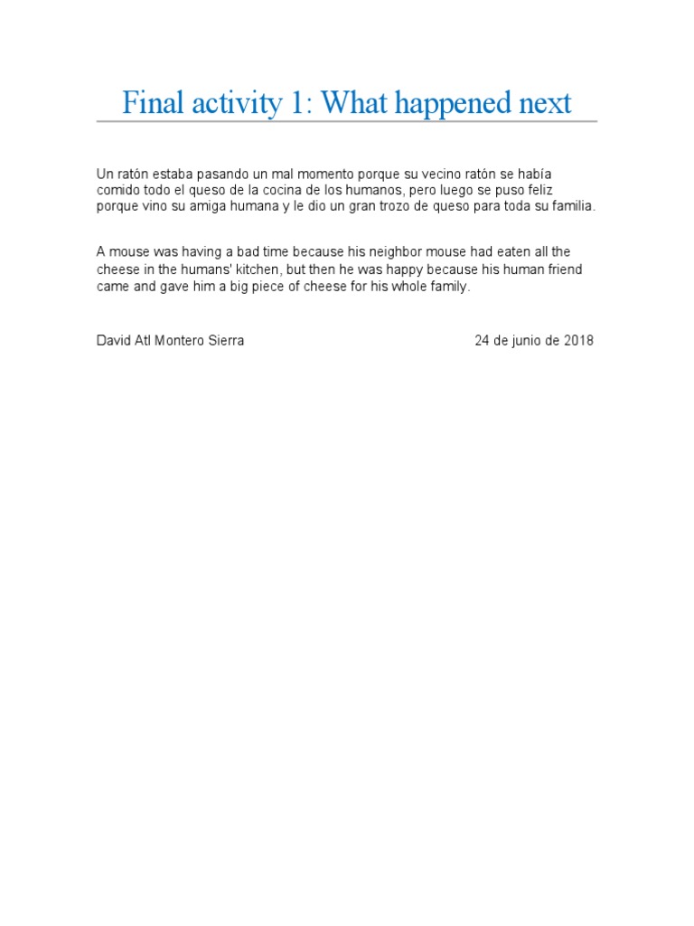 07 Final Activity 1 | PDF