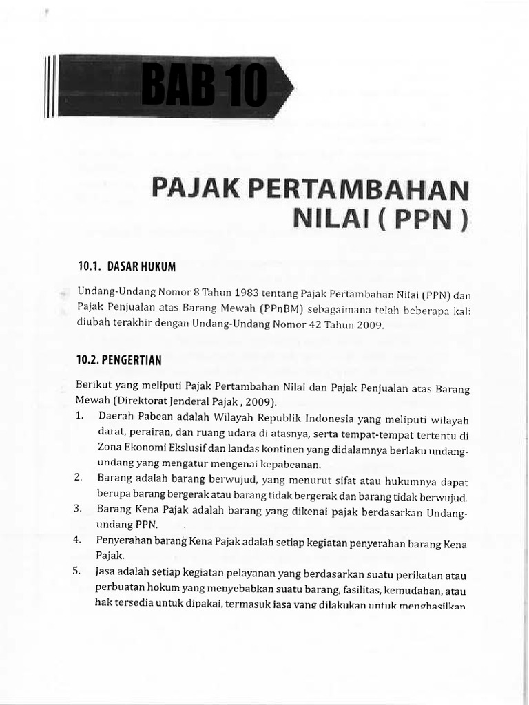 Modul Perpajakan PPN-PPNBM | PDF