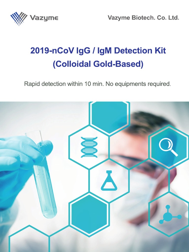 Official Brochure Vazyme Rapid Test Kit | PDF | Blood Plasma ...