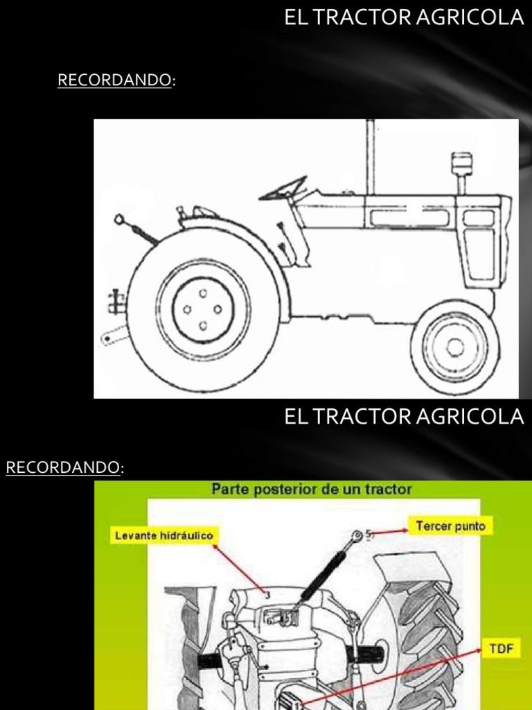 Tractor y Auxiliares PDF | PDF | Direccion | Tractor