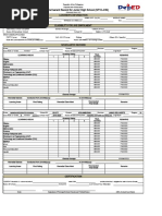 DepEd Form 137 Excel Format | PDF | Secondary School | Quality Of Life