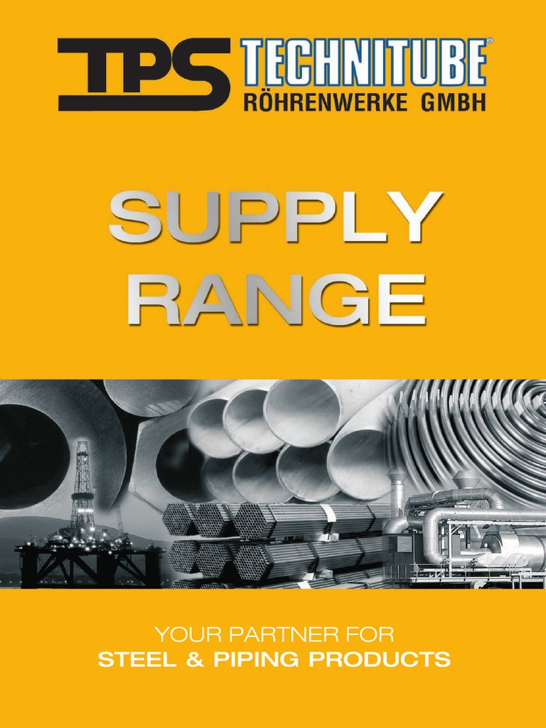 TPS Supply - Range | PDF | Pipe (Fluid Conveyance) | Alloy